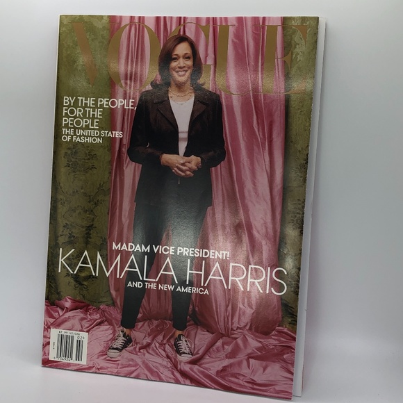 Vogue | Office | Kamala Harris Vice President Vogue Magazine February ...